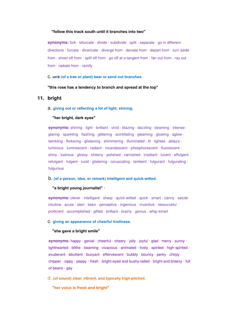 [Printable] Descriptive Words: Sight Sensory Words – Shi-Lei Wang