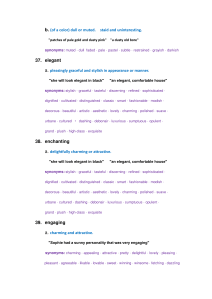 [Printable] Descriptive Words: Sight Sensory Words – Shi-Lei Wang