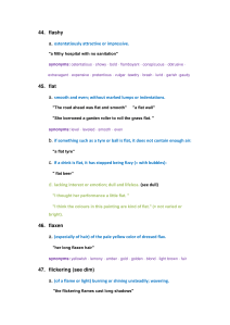 [Printable] Descriptive Words: Sight Sensory Words – Shi-Lei Wang